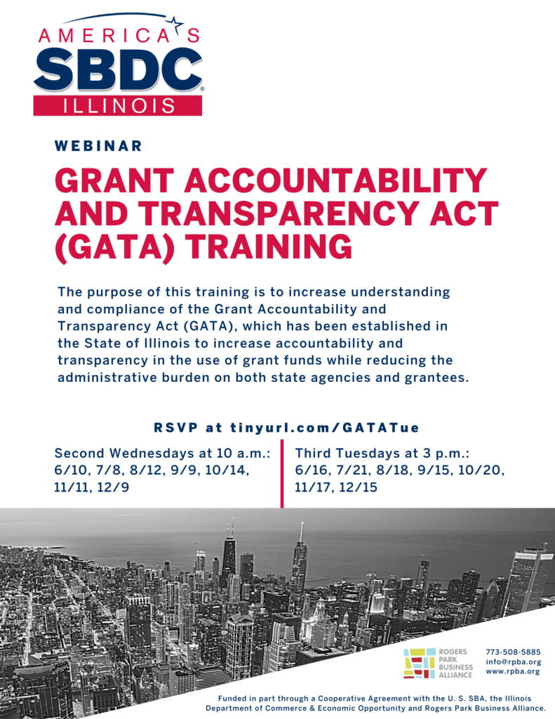 Grant Accountability and Transparency Act (GATA) Training | rogers-park ...